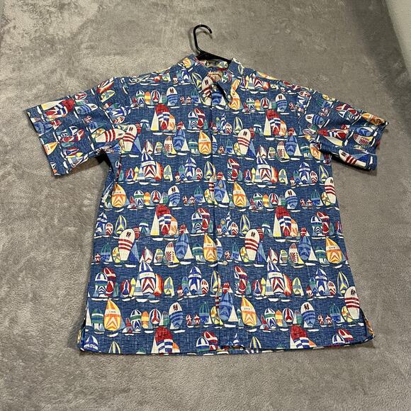 reyn spooner | Shirts | Reyn Spooner Shirt Mens Xl Sailboat Print ...